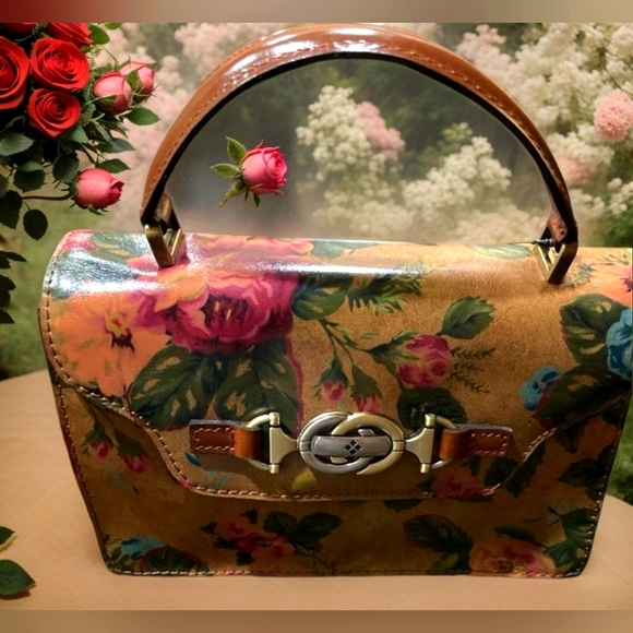 Patricia Nash | Bags | Patricia Nash Vtg Victoria Garden Collection ...